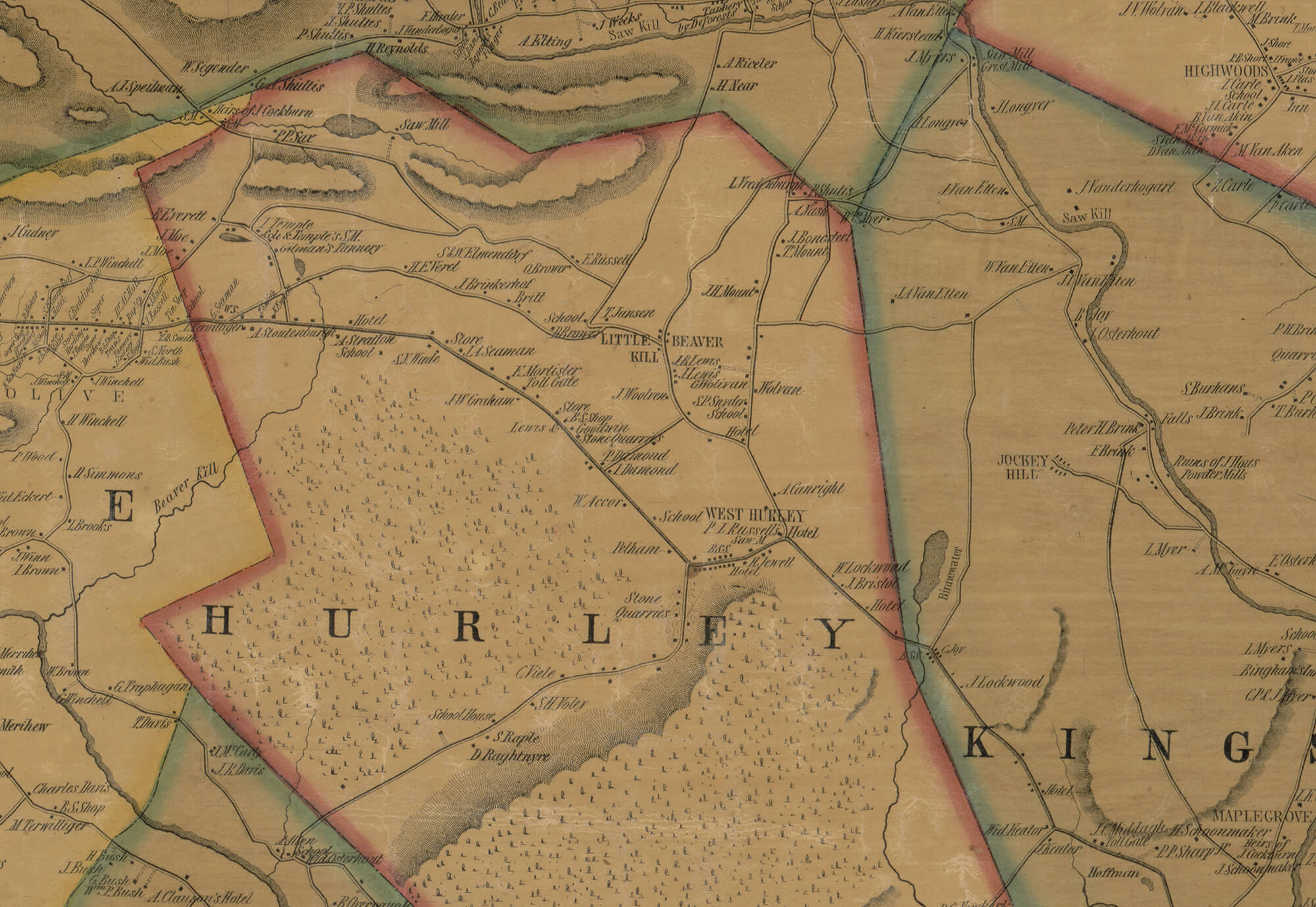 The Historic Stone Houses of Hurley