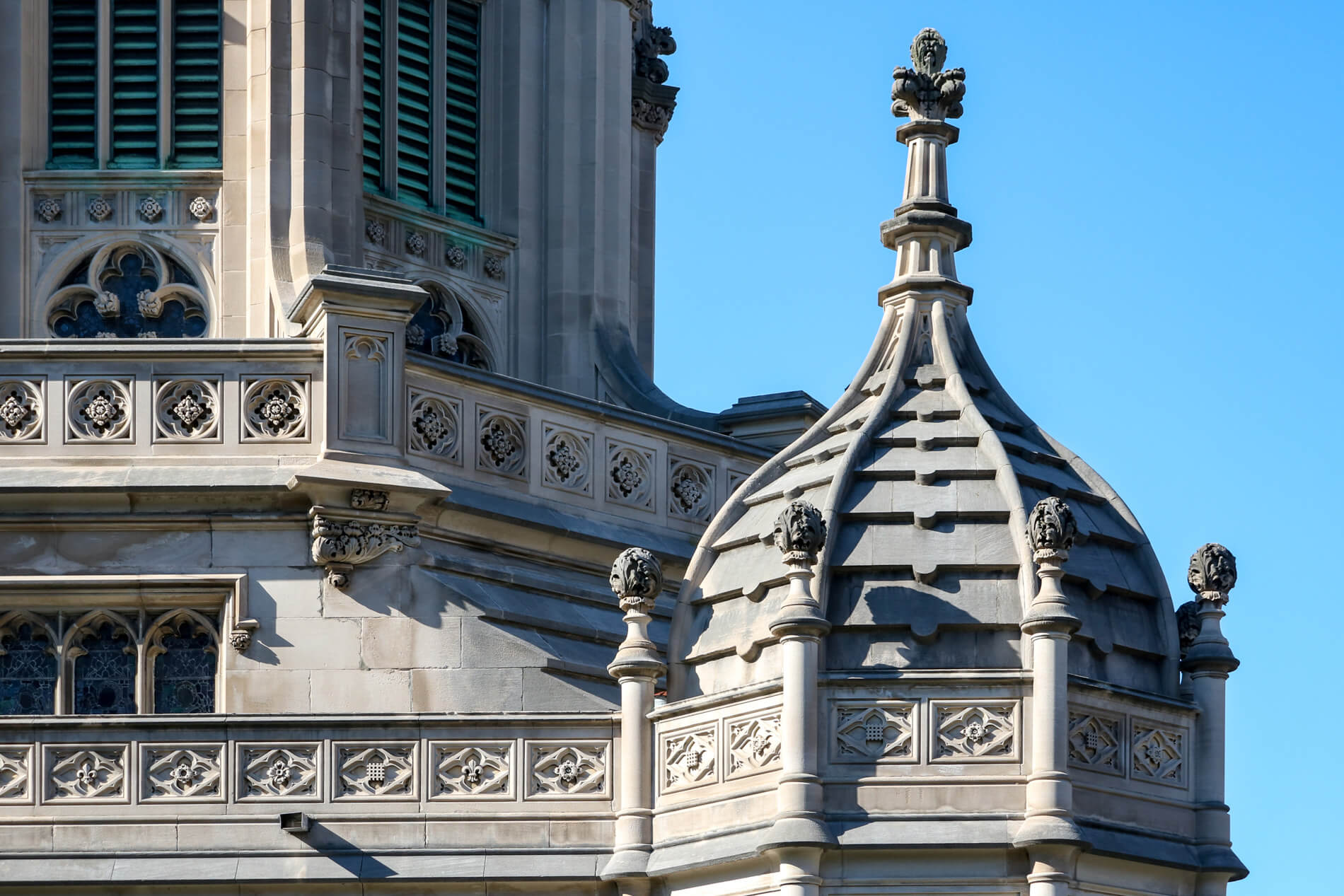 The Gothic Inspired Chapel of Green-Wood Cemetery