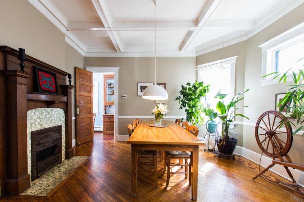 A Tiny Row House, an Elaborate Townhouse | Brownstoner