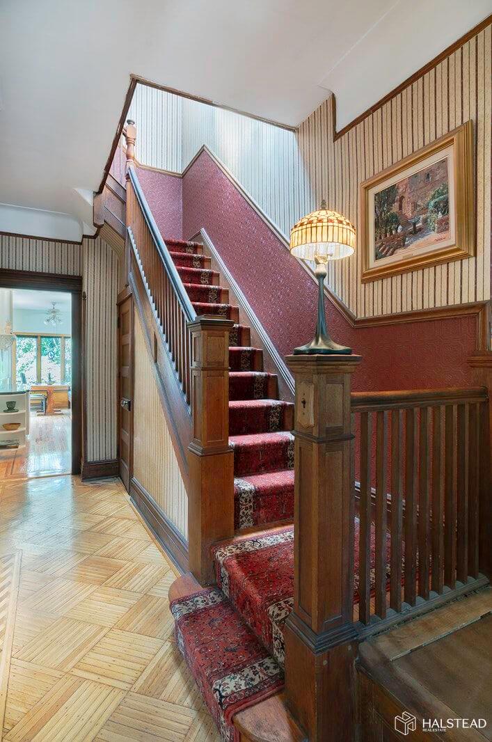 Well-Preserved Bay Ridge Townhouse With Stained Glass, Fancy Dining ...