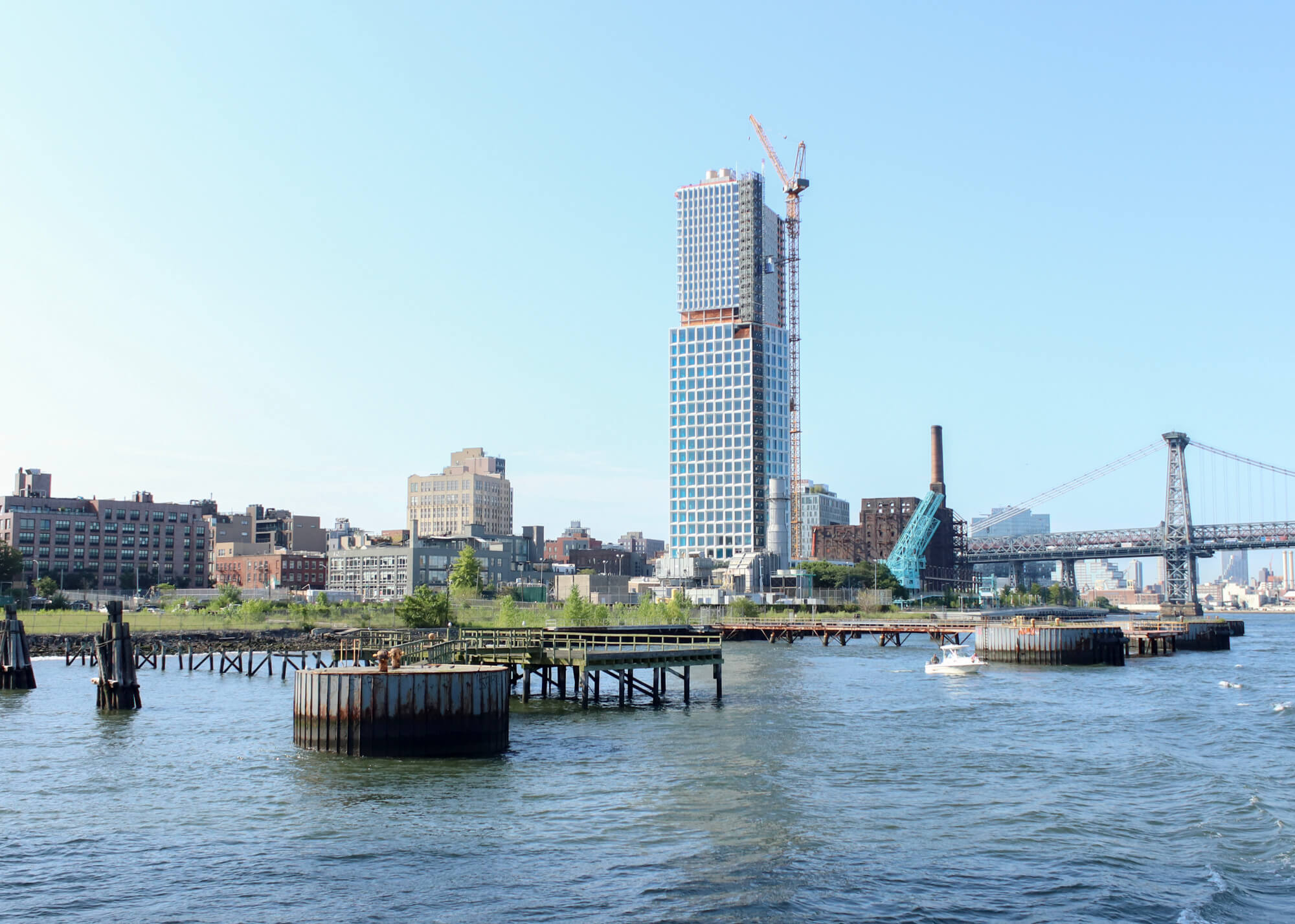 Second Building in Massive Domino Development in Williamsburg Nearing ...