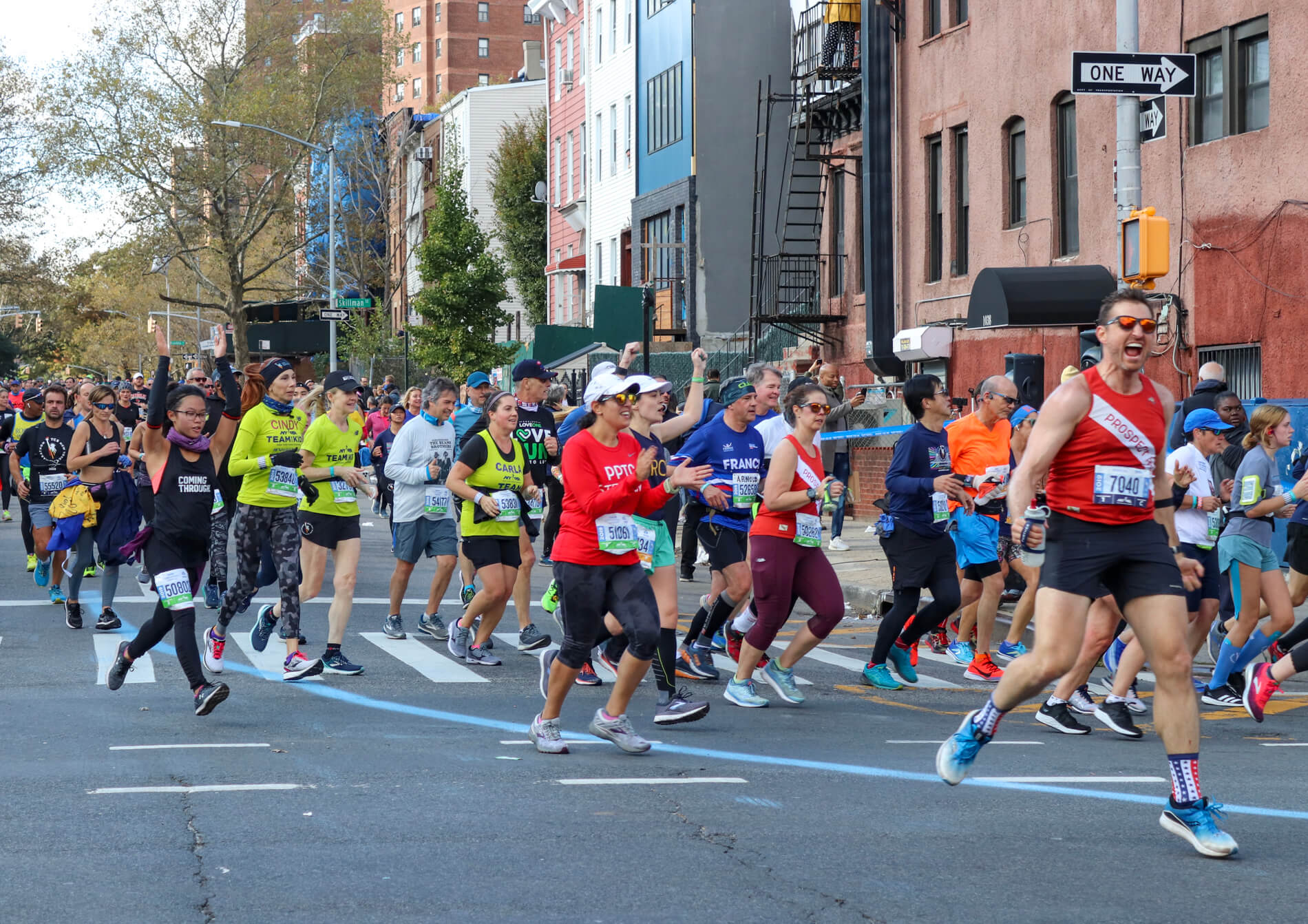 Brooklynites Rally Runners for the NYC Marathon (Photos)