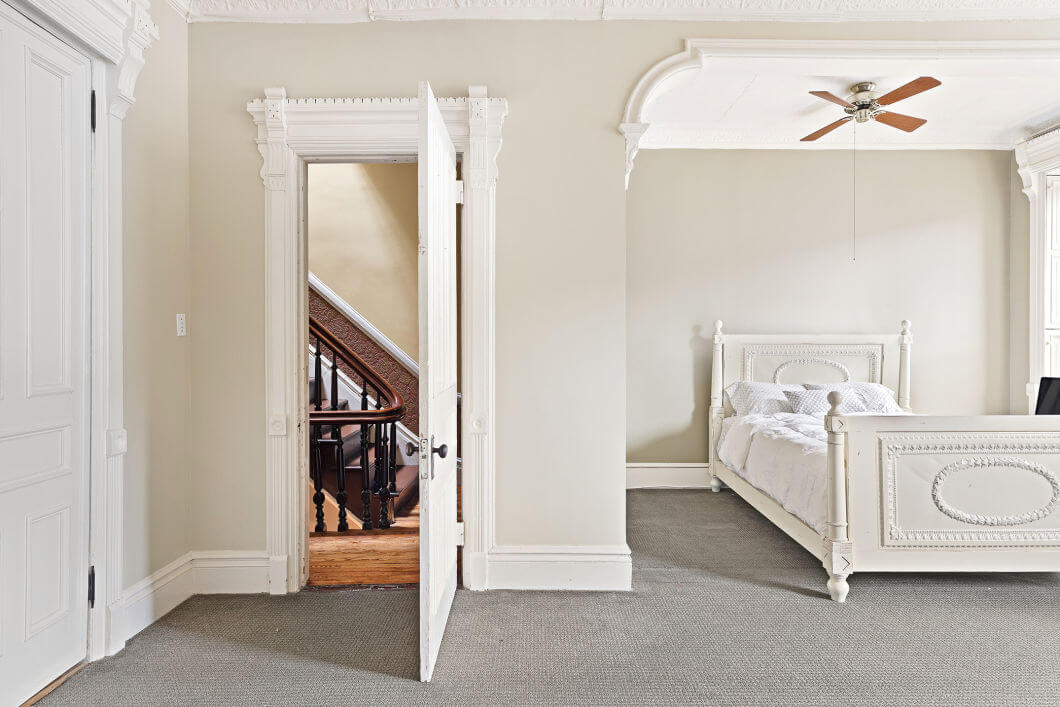 Extravagant Park Slope Neo-Grec With Walnut Trim, Mantels, Fretwork ...