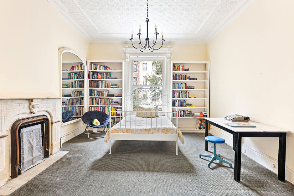 Extravagant Park Slope Neo-Grec With Walnut Trim, Mantels, Fretwork ...