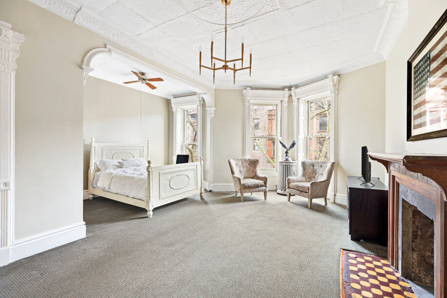 Extravagant Park Slope Neo-Grec With Walnut Trim, Mantels, Fretwork ...