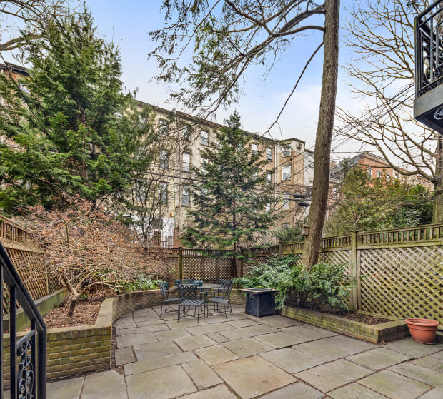 Extravagant Park Slope Neo-Grec With Walnut Trim, Mantels, Fretwork ...
