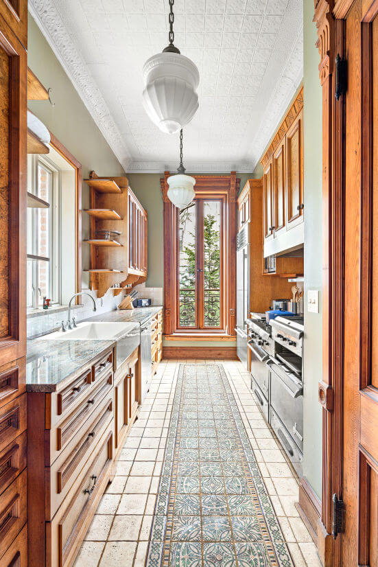 Extravagant Park Slope Neo-Grec With Walnut Trim, Mantels, Fretwork ...