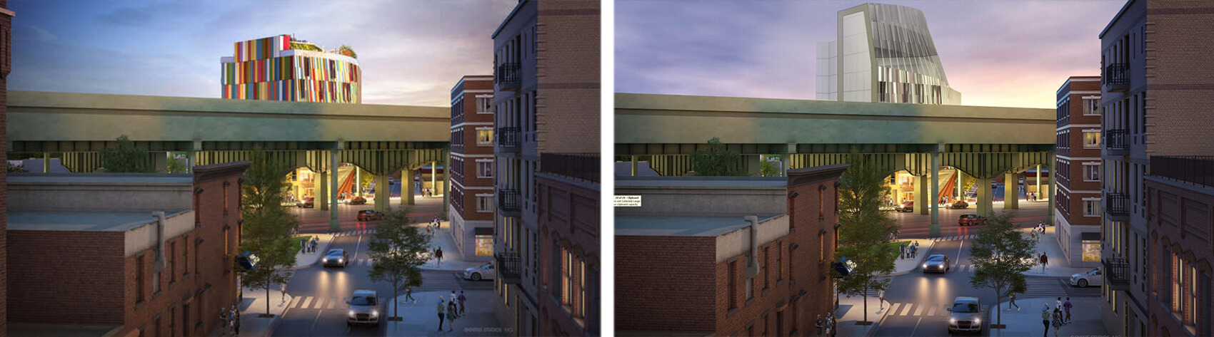 Developer Seeks Rezoning for 10-Story, Colorful Commercial Building in ...