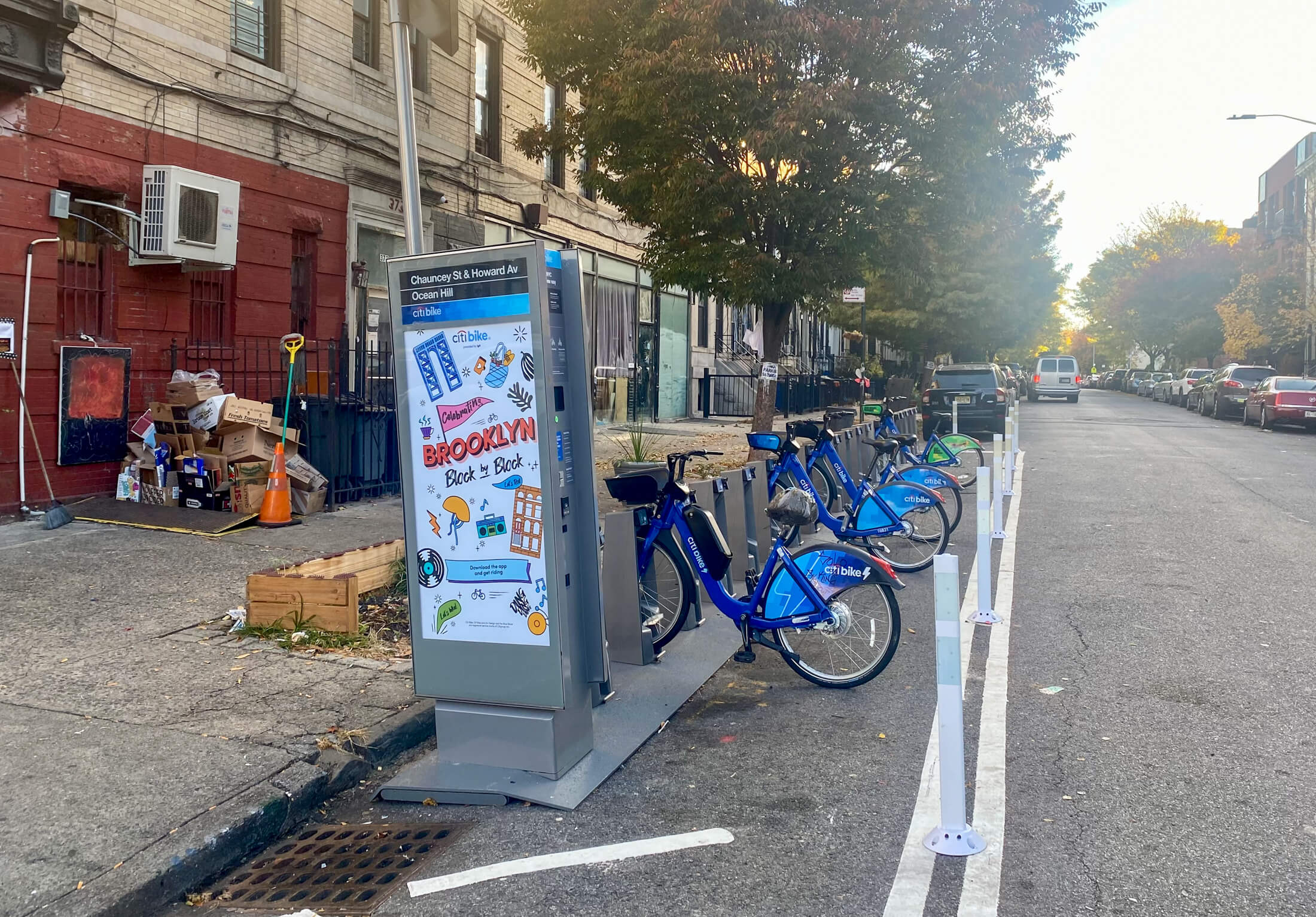 DOT Installs New Citi Bike Stations in Bed Stuy