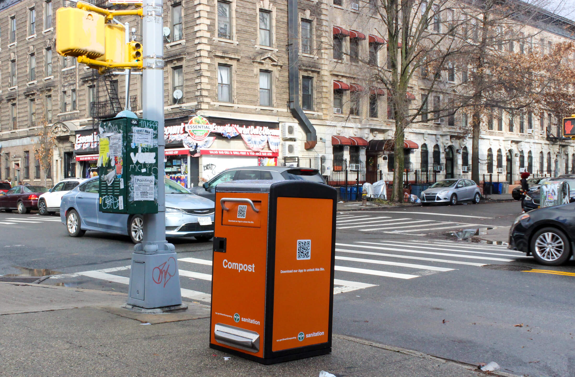 First Brooklyn Smart Compost Bins Appear on Bed Stuy Streets