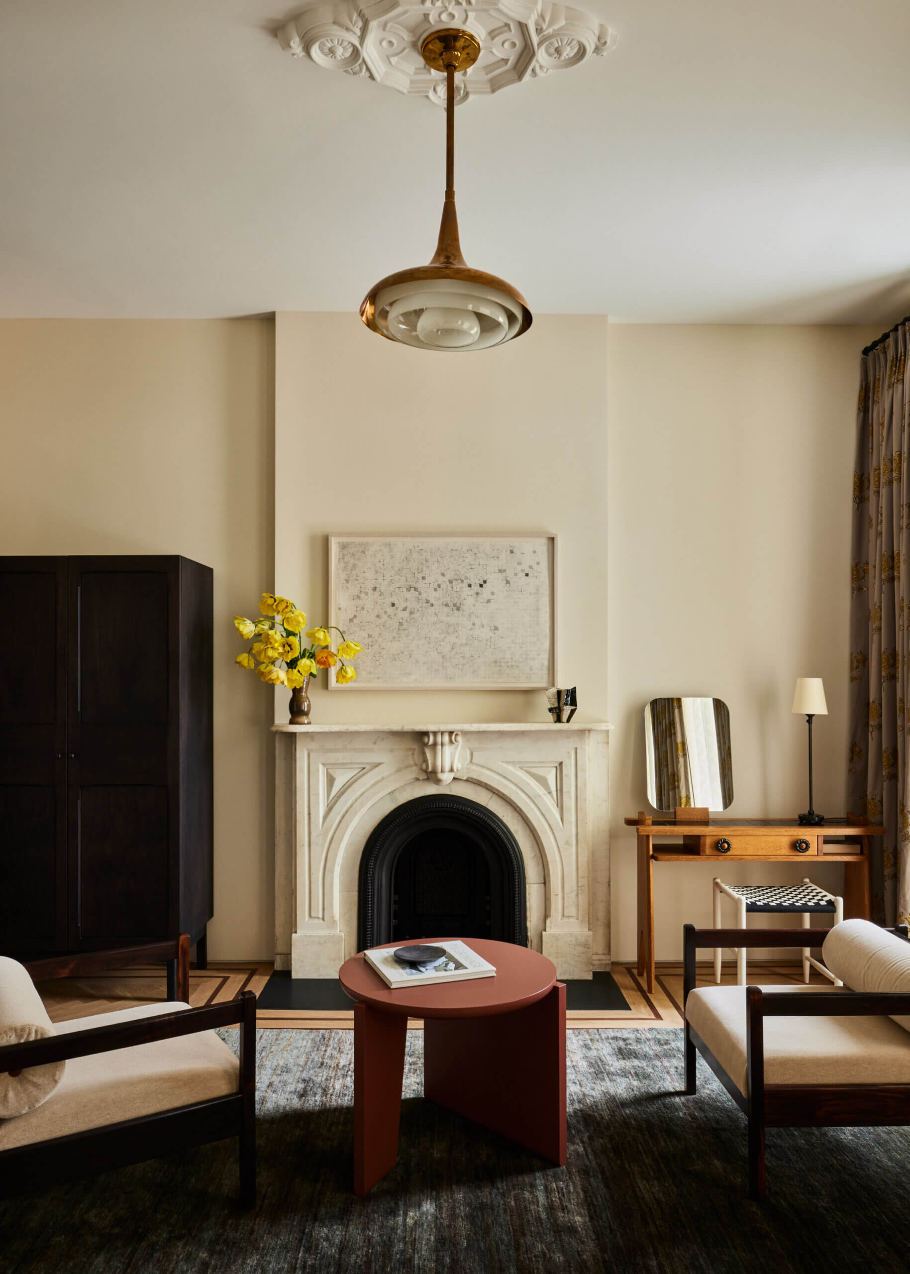 Luscious Browns Elevate Park Slope Brownstone Decor