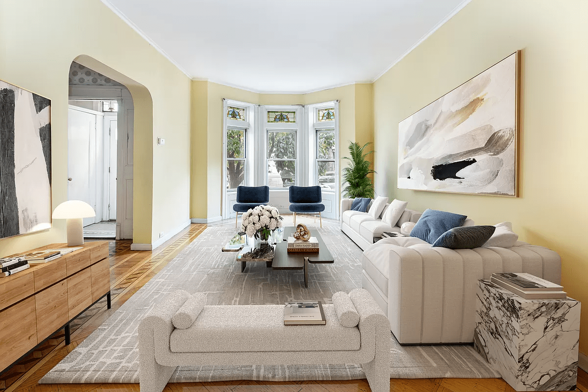 Bay Ridge Row House With Built-ins Asks $1.2 Million