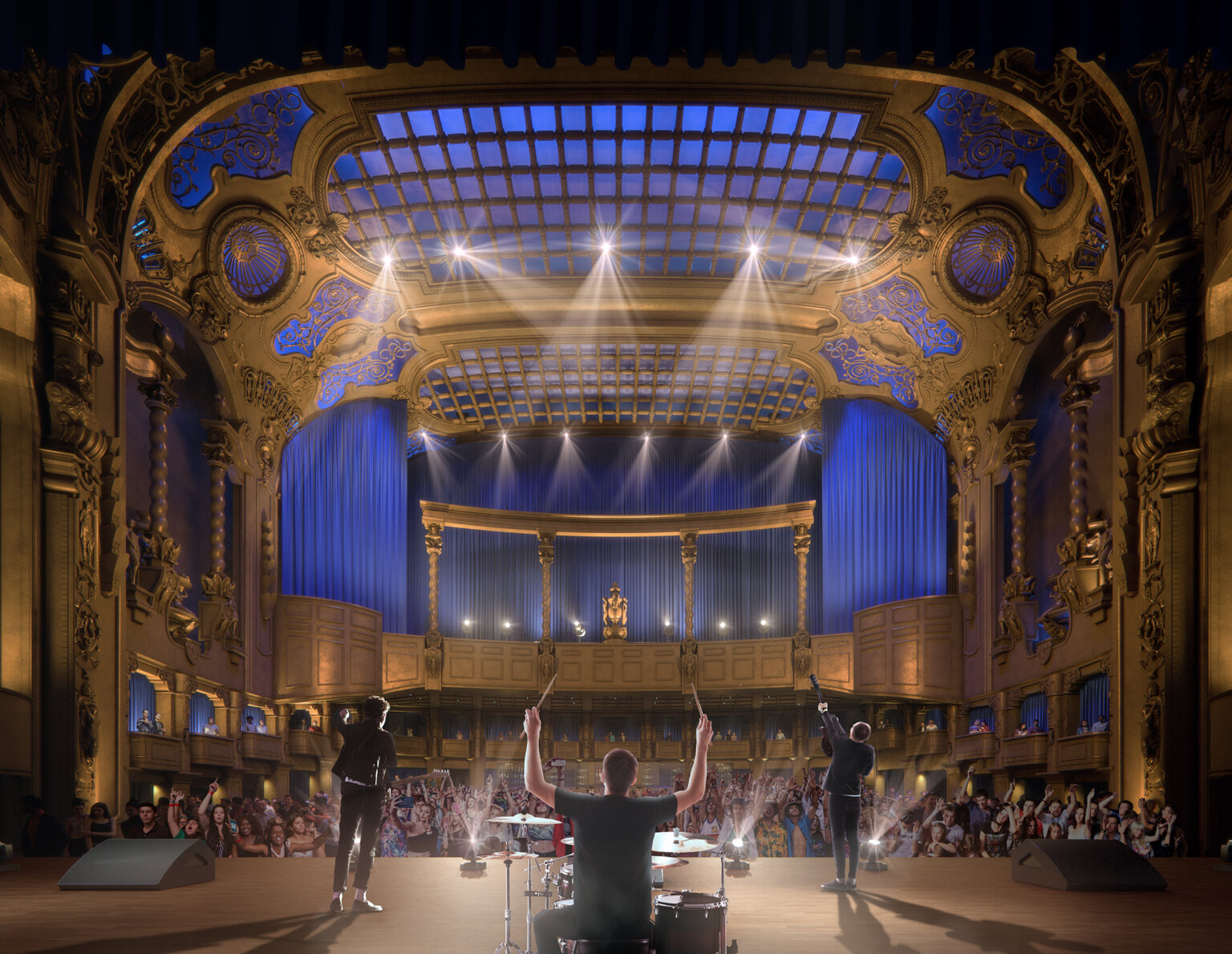 Brooklyn Paramount Set to Open With Restored Opulent 1920s Interior