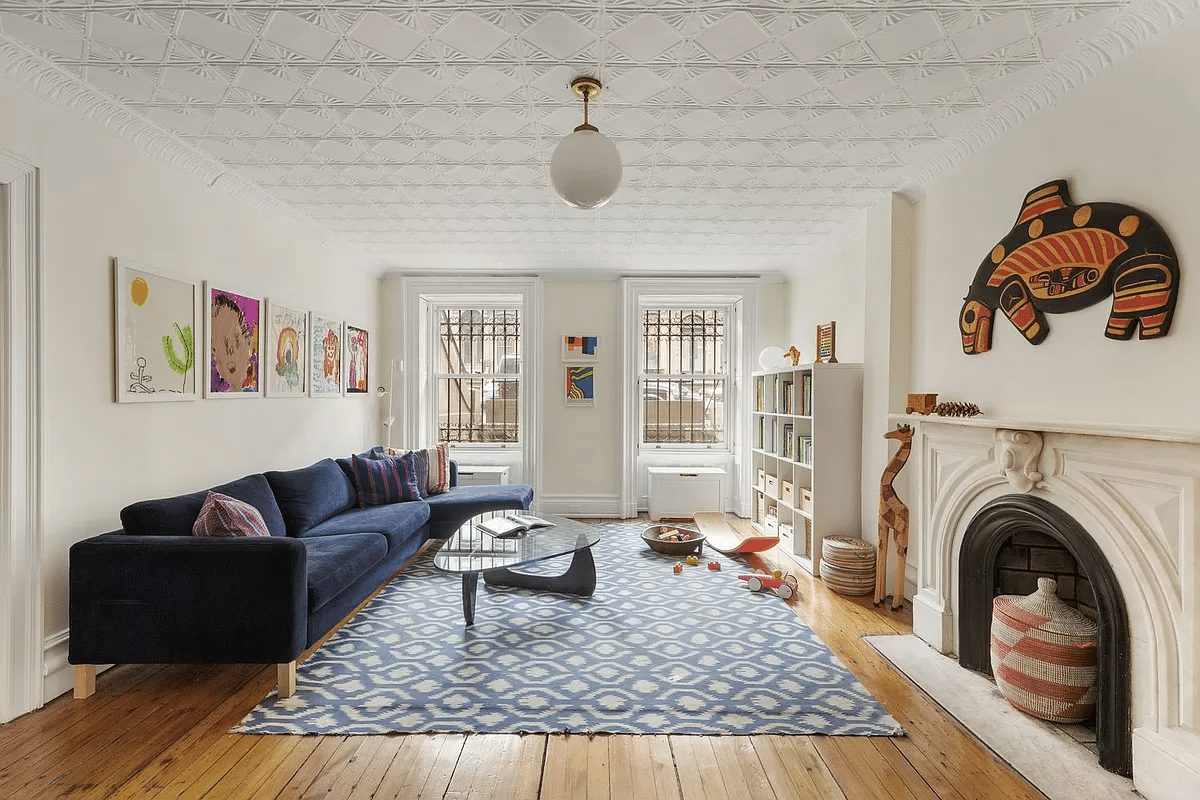 Fort Greene Brownstone With Seven Mantels Asks $7.5 Million