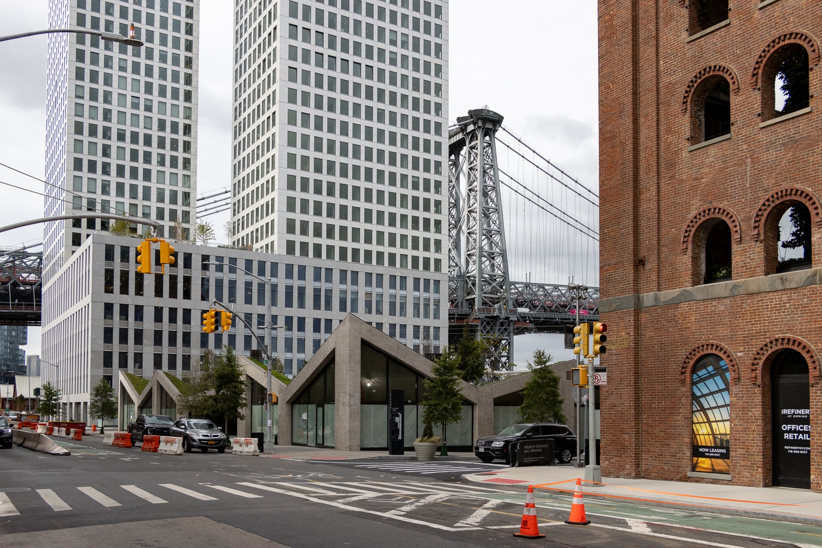 Domino Square Public Plaza Opens on Williamsburg Waterfront
