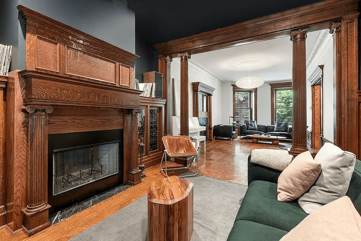 Bed Stuy Limestone With Wall of Glass Asks $4.125 Million