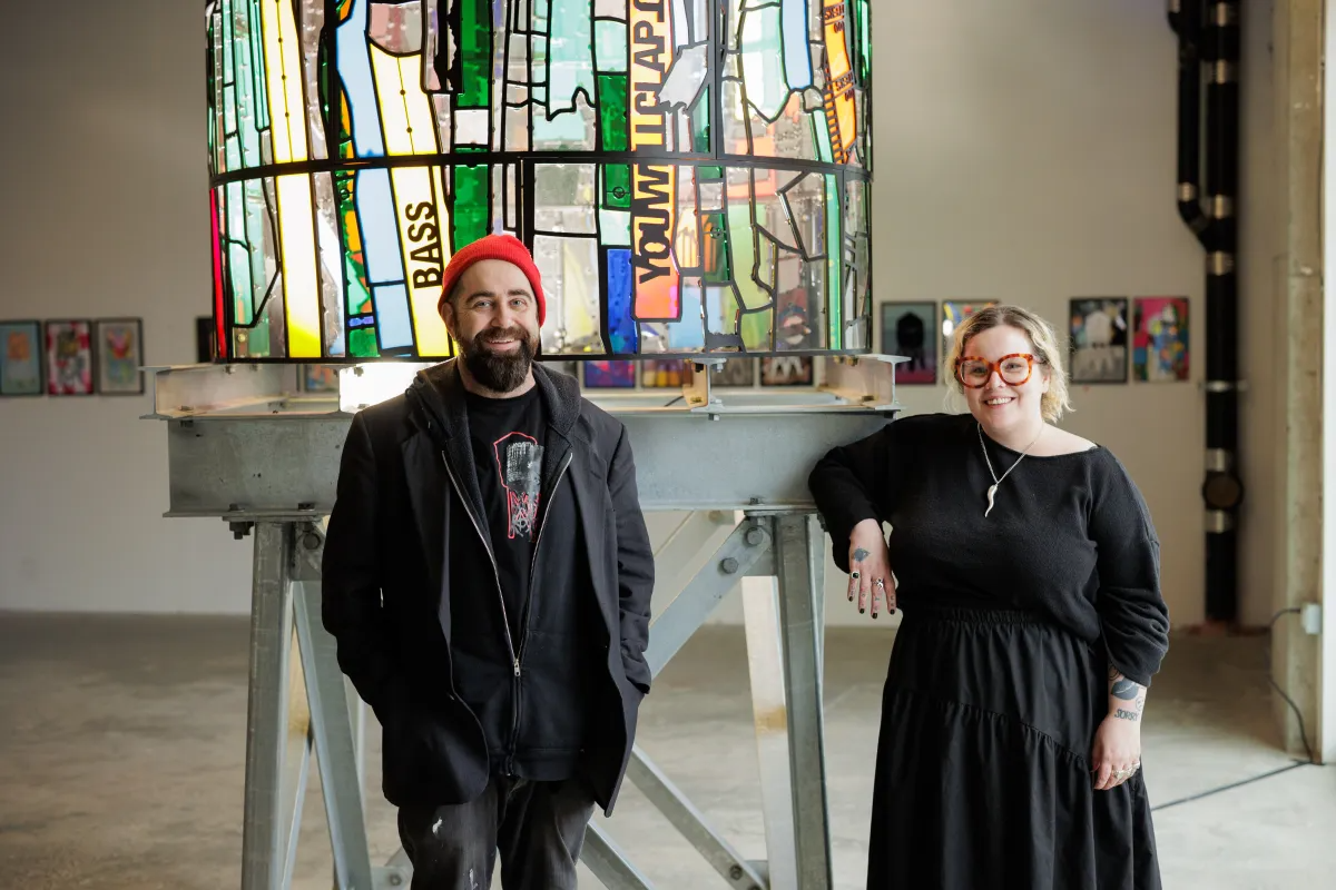 Artists Riff on Gowanus Water Tower at Annual Show