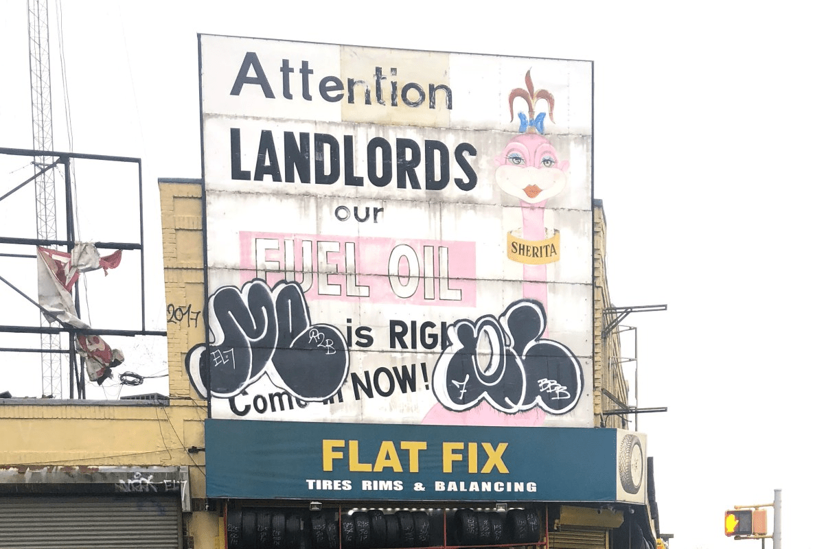 The Terrible Truth About Sherita, Brooklyn’s Beloved Billboard Dinosaur